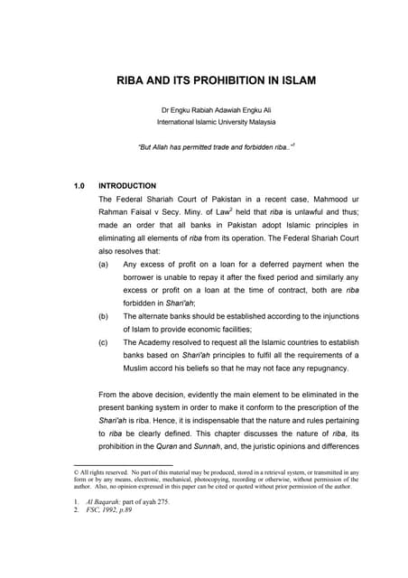 riba, gharar, dan maysir | PPTX