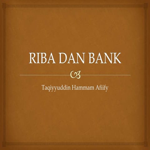 Riba&Bank | PPTX