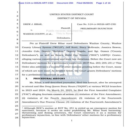 Federal judge orders Reno's Drew Ribar to stay away from female ...
