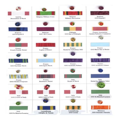 Ribbon bar rosettes | PDF