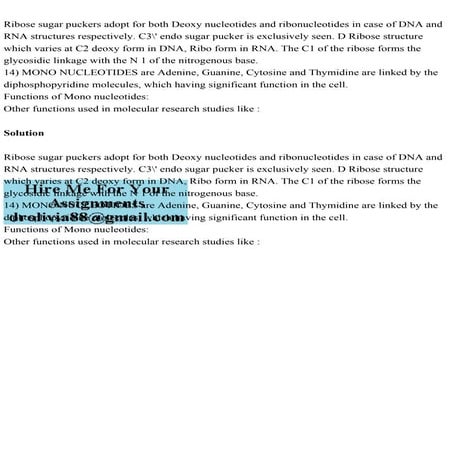 Ribose sugar puckers adopt for both Deoxy nucleotides and ribonucleo.pdf