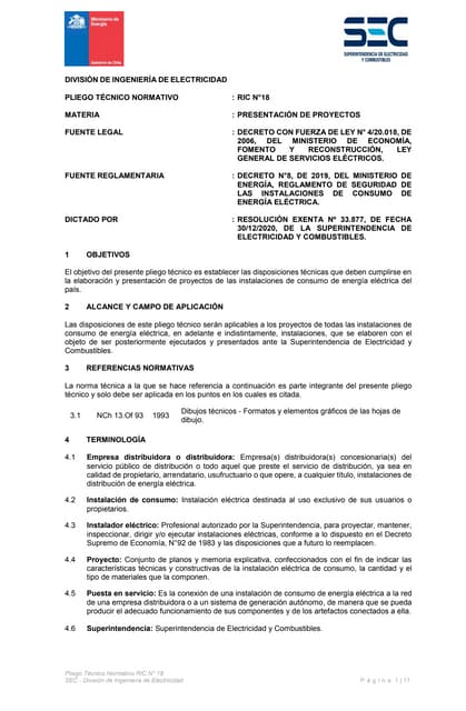 Presentación RIC 18_PresentacióndeProyectos_100821.pdf | Gas and Electric | Home Utilities