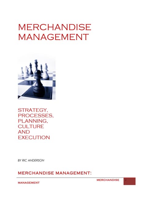 Merchandise planning step by step process | PPT