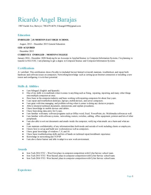 resume | PDF