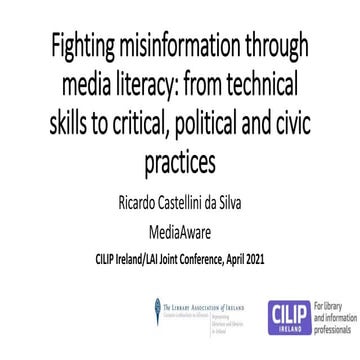Fighting misinformation through media literacy: from technical skills ...