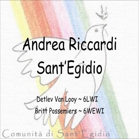 Andrea Riccardi | PPT