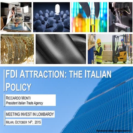 FDI attraction: the italian policy | PDF