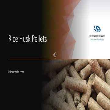 Rice husk-pellets | PDF