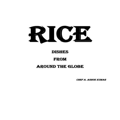 Rice dishes from around the globe | PDF