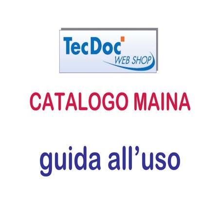 Ricerca tecdoc | PDF