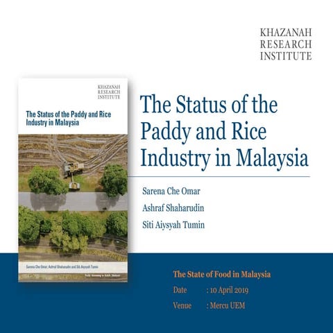 The Status of Paddy and Rice and Rice Industry in Malaysia | PDF