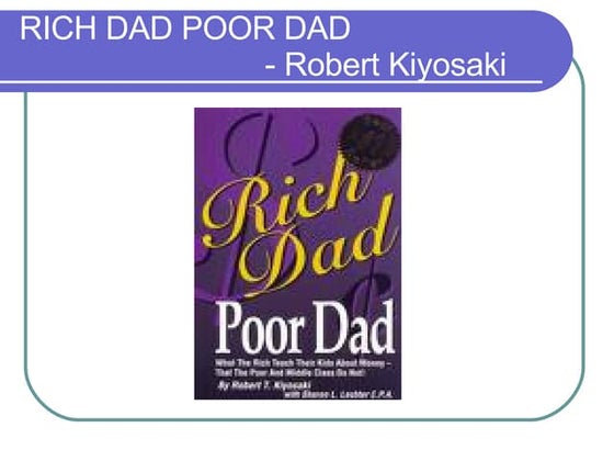 MindMap - Rich Dad Poor Dad | PDF