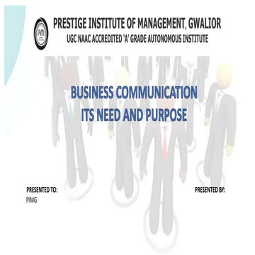 BUSINESS COMMUNICATION ppt | PPT