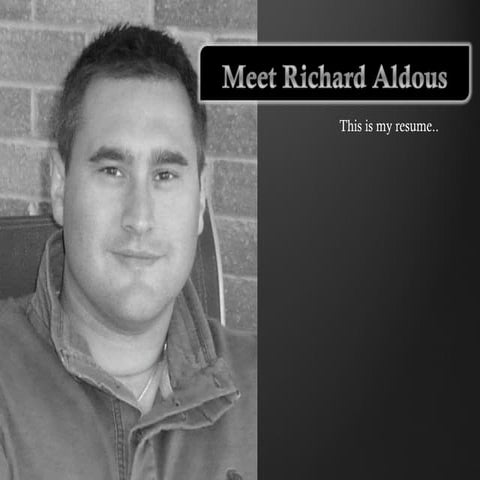 Richard Aldous presentations