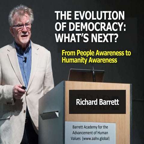 Richard barrett the evolution of democracy | PPT