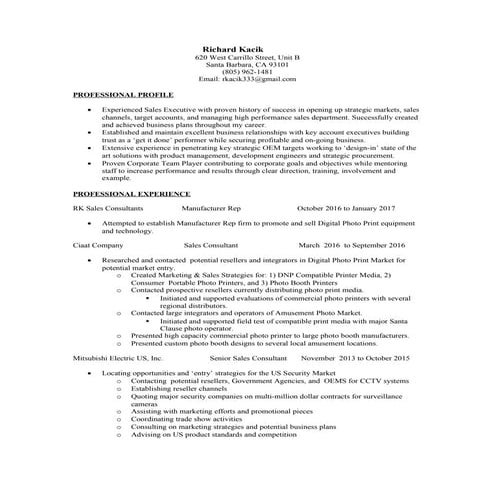 Stuart Coleman CV | DOC