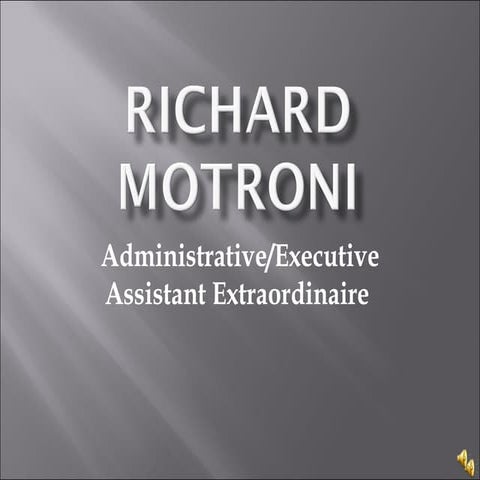 Richard Motroni | PPT