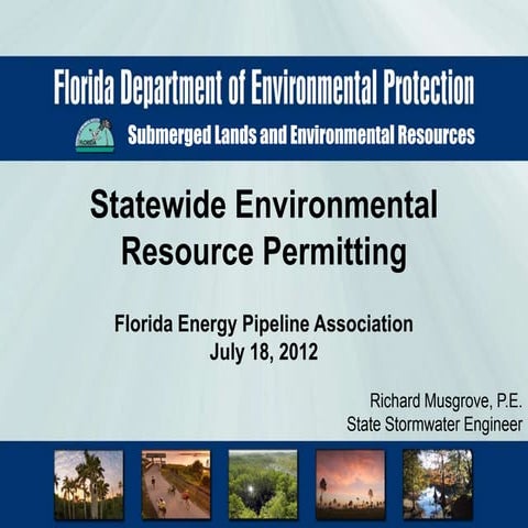 2012 FEPA Presentation: Richard Musgrove | PPTX | Environmental Services Industry | Industries