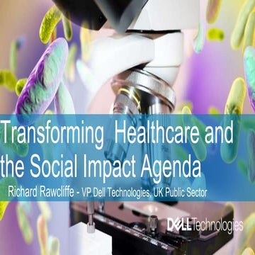 Mr. Richard Rawcliffe (DELl EMC) - Data-driven systems medicine | PPT