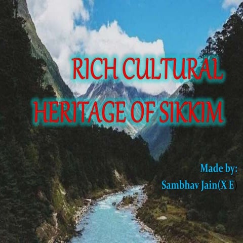 Sikkim Project File (presentation) | PPTX