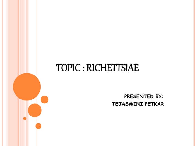Rickettsia | PPT