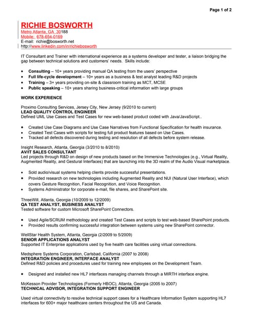 Robert Beres -Resume | PDF