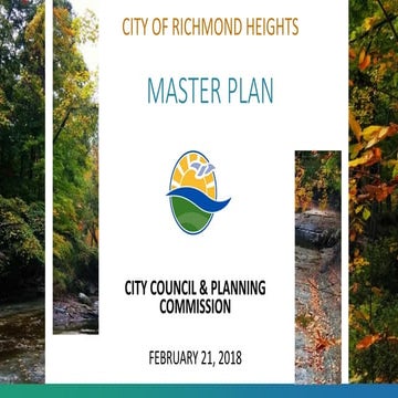 Richmond Heights Master Plan presentation | PDF | Developmental Sites ...