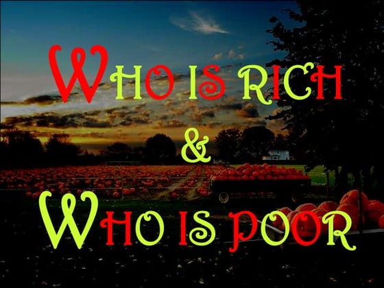Poor And Rich Friends | PPT
