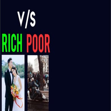 Rich vs poor mindset | PPTX