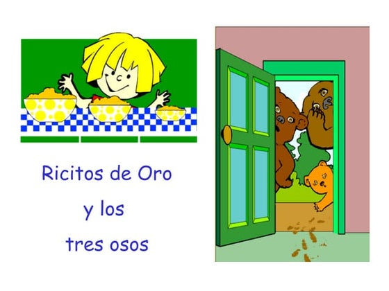 Lec 15 ricitos de oro y los tres osos | PPT