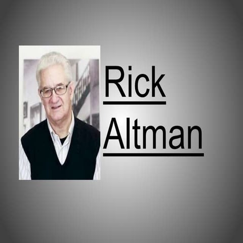 Rick Altman | PPTX
