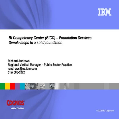 Business Intelligence Competence Center (BICC)
