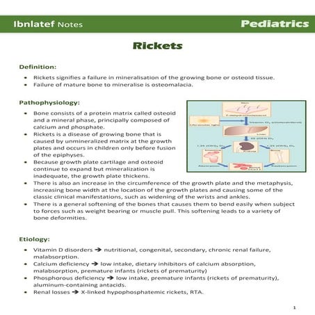 Rickets | PDF