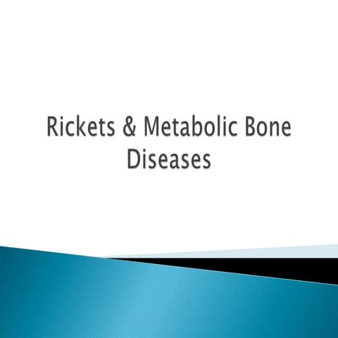 Rickets | PPTX