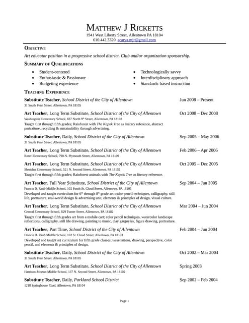 Donna Russell resume | PDF