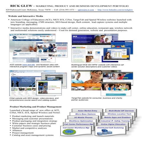 Rick glew portfolio 081215 | PDF