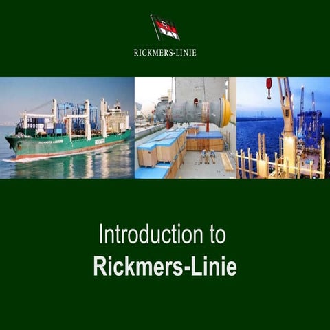 Rickmers Linie General Presentation Feb2008 | PPT