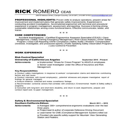 Resume' 16 (1) | PDF