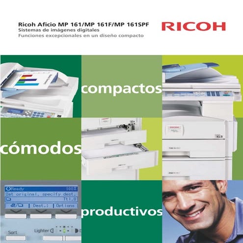 Ricoh mp 161 | PDF