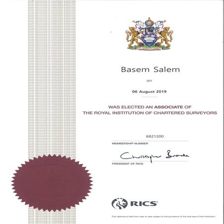 RICS Associate membership | PDF