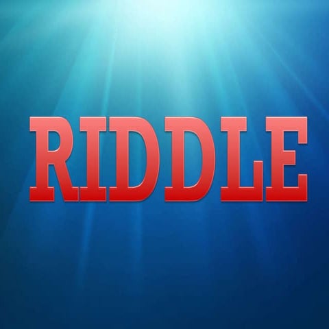 Riddle microsoft | PPT