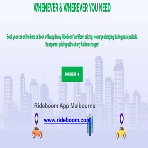 RideBoom App | PPTX