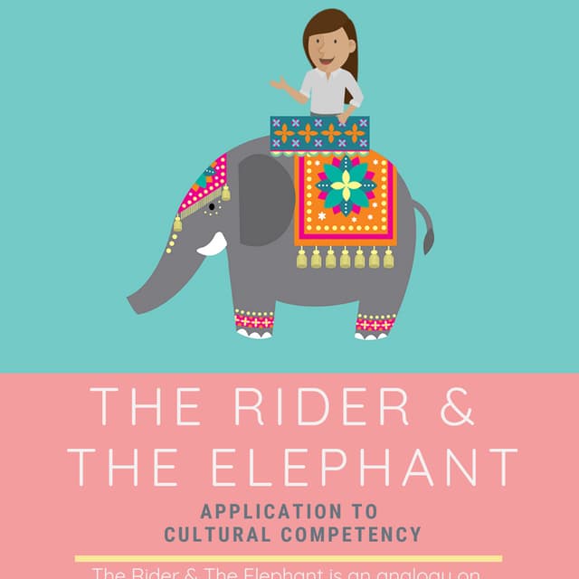 The Rider & The Elephant-Application to Cultural Competency | PDF