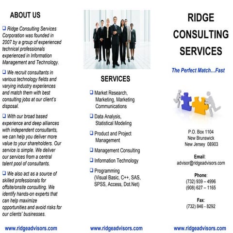 Professional Services Overview | PDF