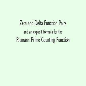 Explicit Formula For Riemann Prime Counting Function Pdf 6171