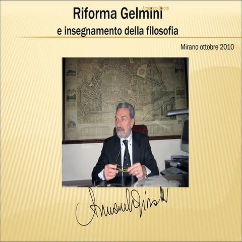 Riforma gelmini hegel | PPT