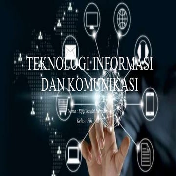 Sejarah perkembangan teknologi informasi dan komunikasi (tik) dari masa ke masa | PPTX