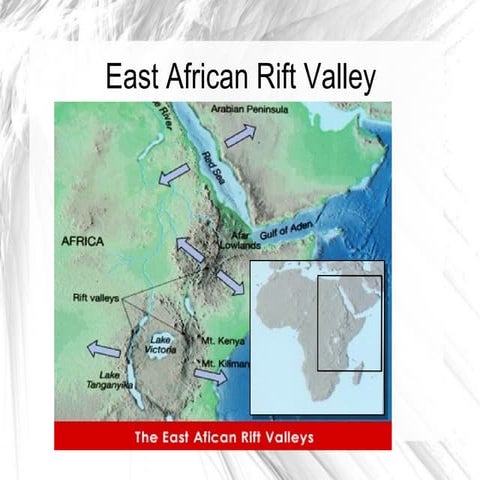 Great Rift Valley Africa Map