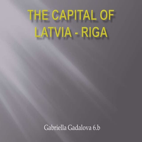 Riga | PPT