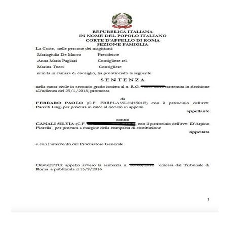 UNA SENTENZA ancora .. CONTINUANO | PDF | Law